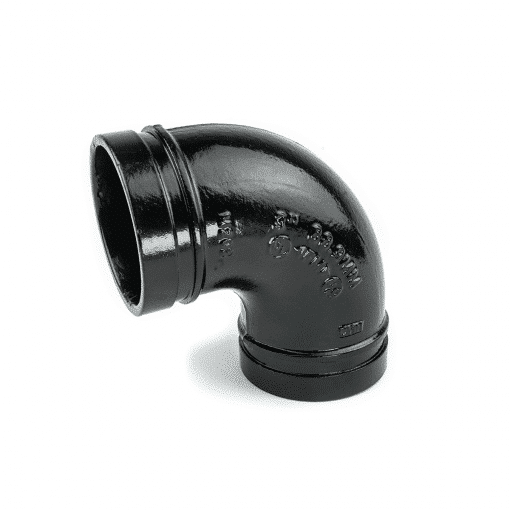 4" 90 degree Groove-lock elbow — Dolphin Tanker
